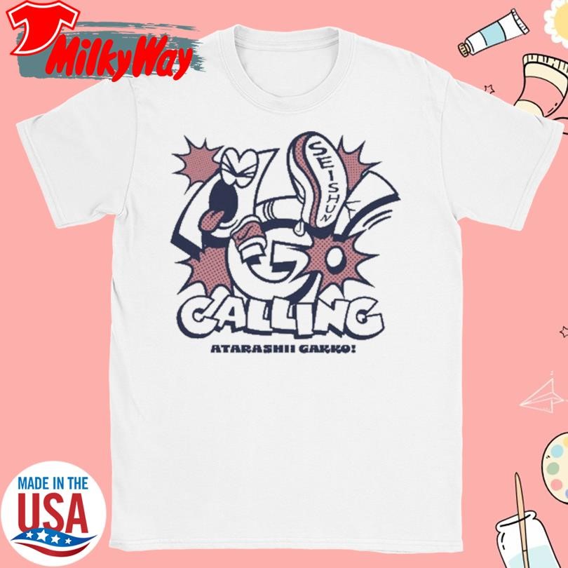 Official Atarashii Gakko AG Calling Pop Art 2024 Tour T-Shirt