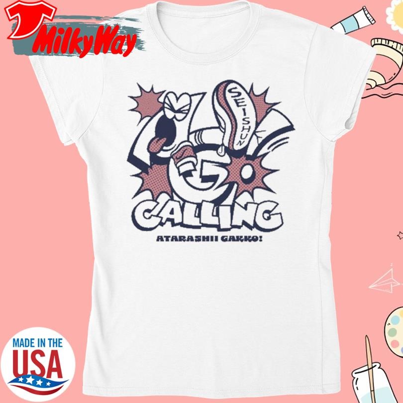 Official Atarashii Gakko AG Calling Pop Art 2024 Tour T-Shirt