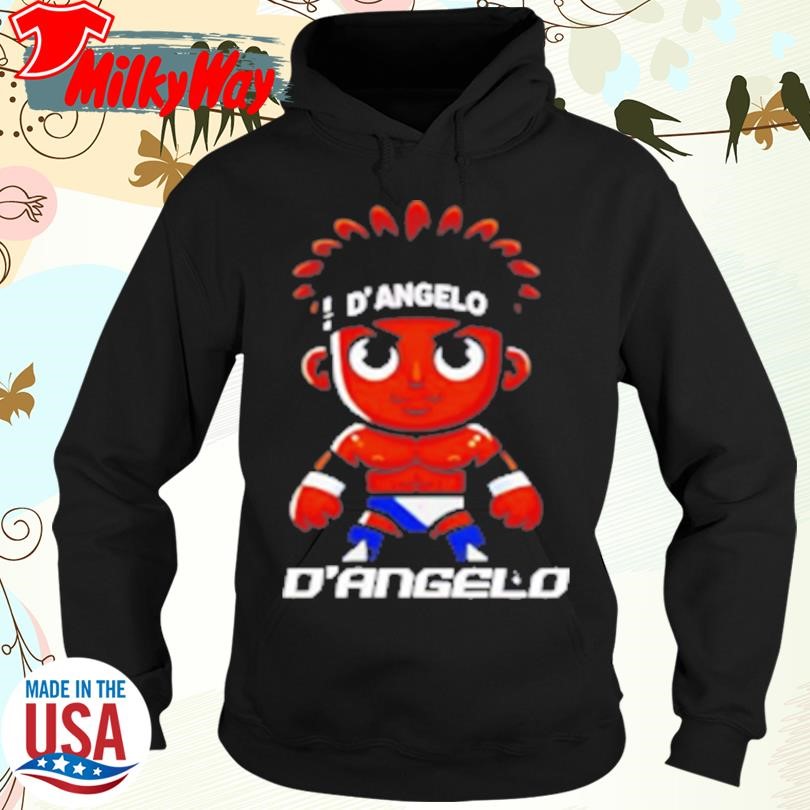 Official D'Angelo Mini man logo cartoon T-Shirt