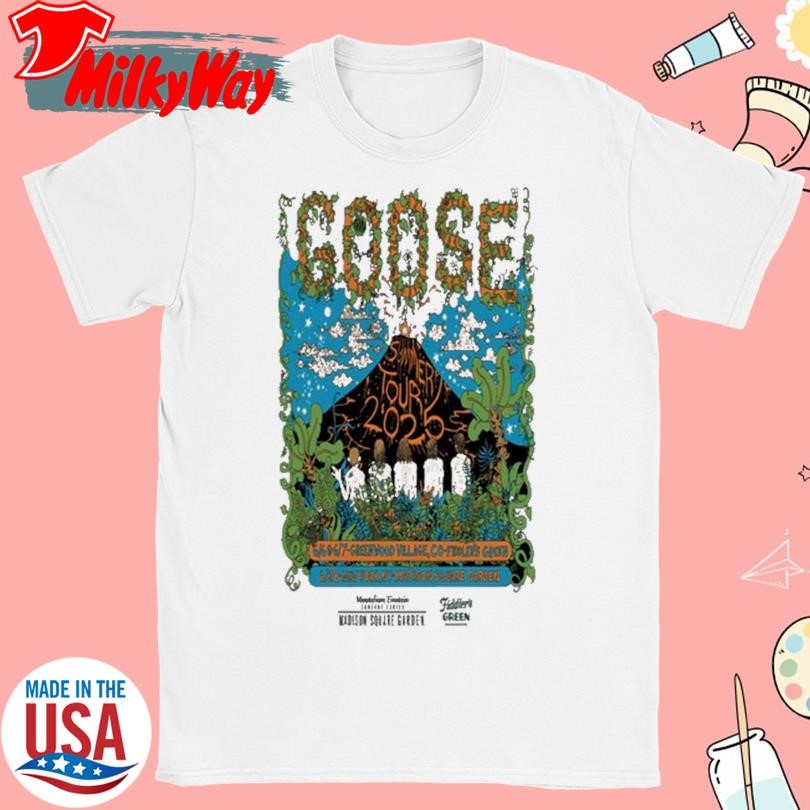 Official Goose Tour Summer June 2025 shirt