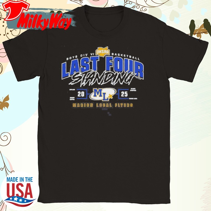 Official Marion Local Flyers 2025 OHSAA Boys Division VI Basketball ...