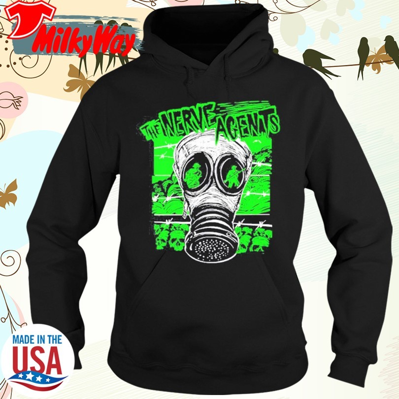 Official The Nerve Agents X Revelation Records Gas Mask 2025 shirt
