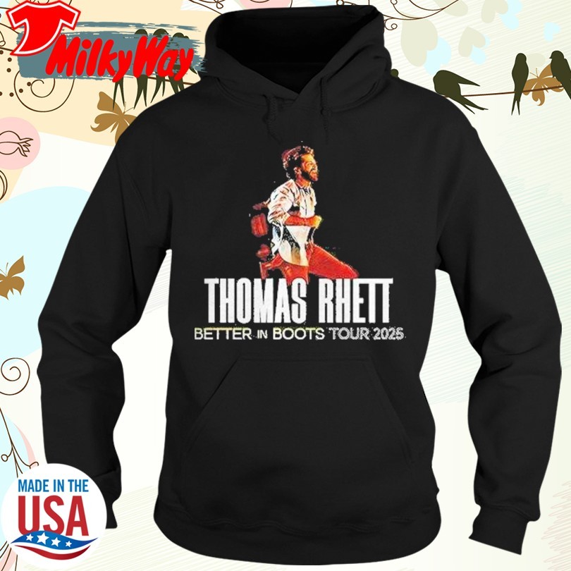 Official Thomas Rhett Better In Boots Tour 2025 Shirt